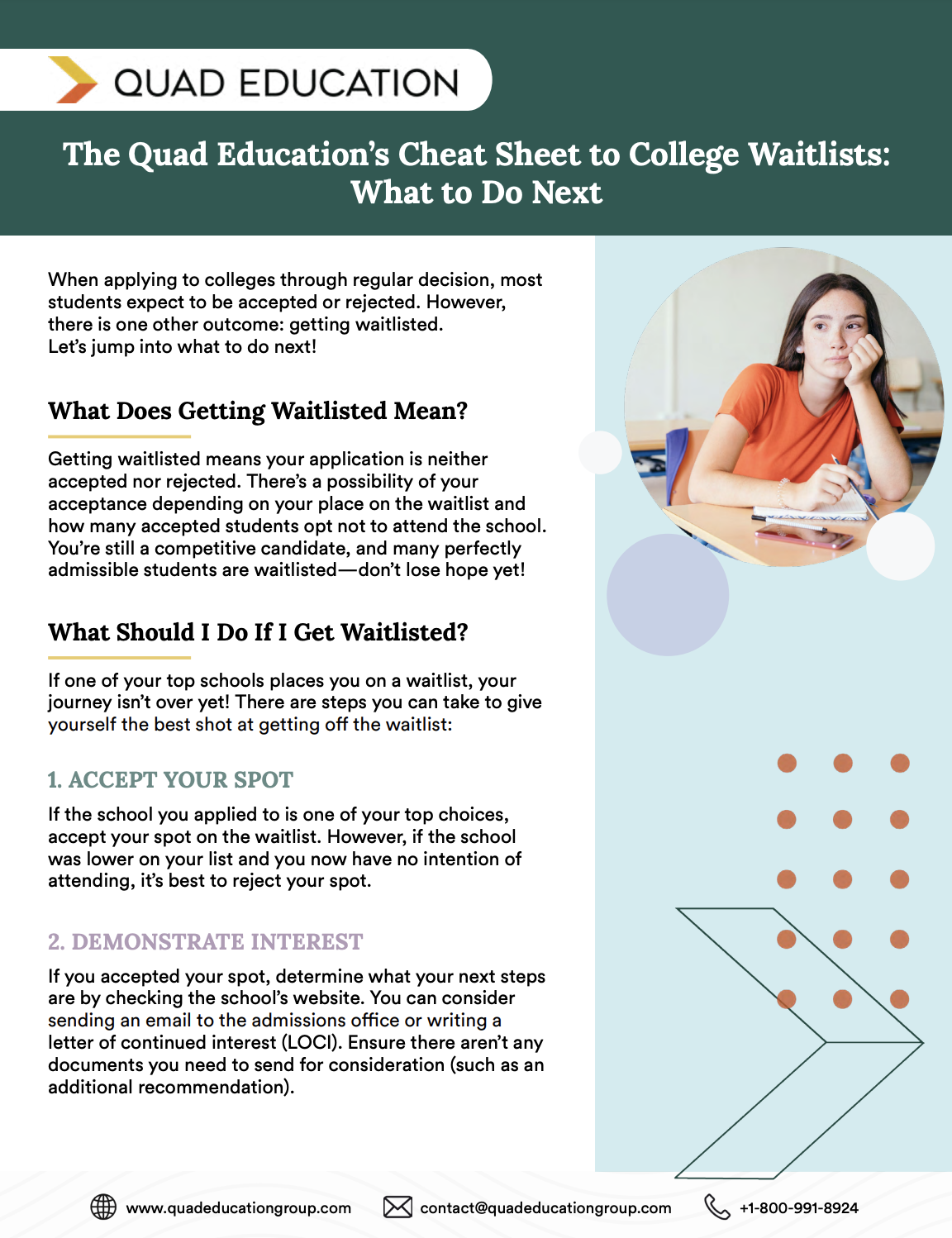 Cheat Sheets | Quad Education